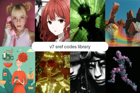 Midjourney Sref Codes Library - v7 Style Codes